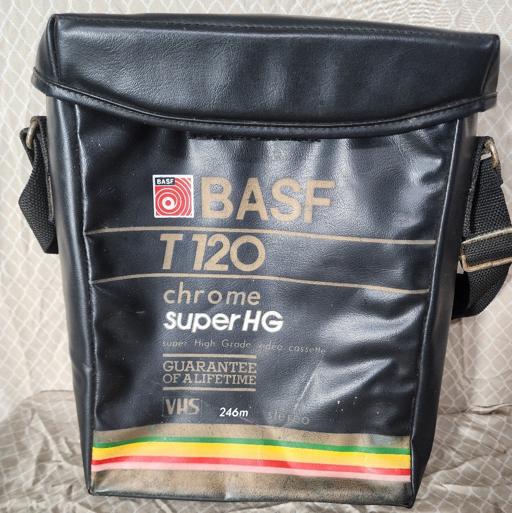 Vintage Basf T120 Chrome Super Hg Vhs Insulated Coole… - Gem